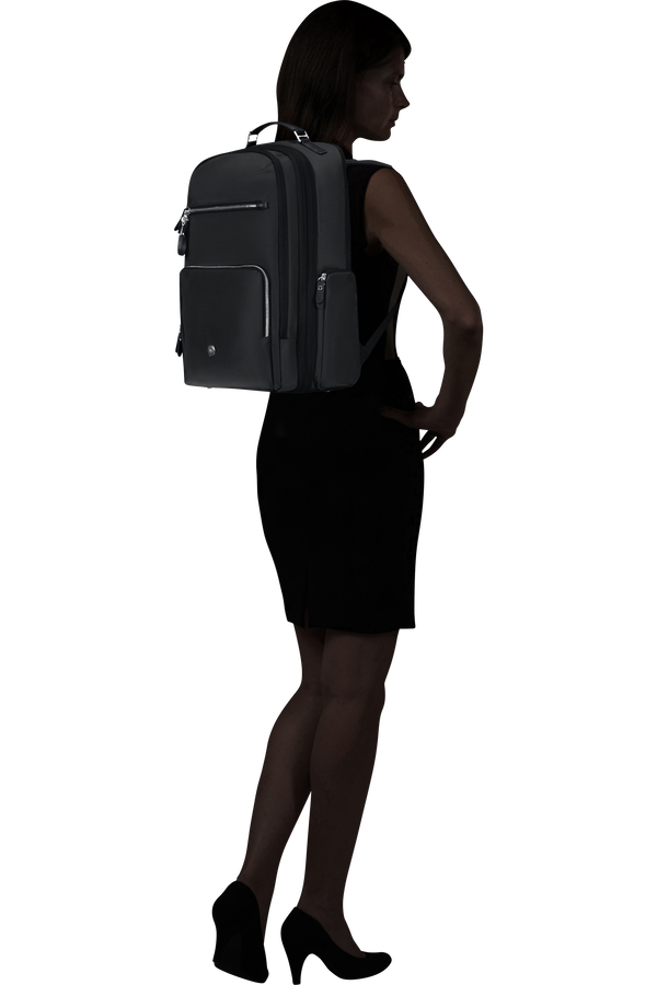 Karissa Evo Backpack 15.6" Black | Samsonite Ireland
